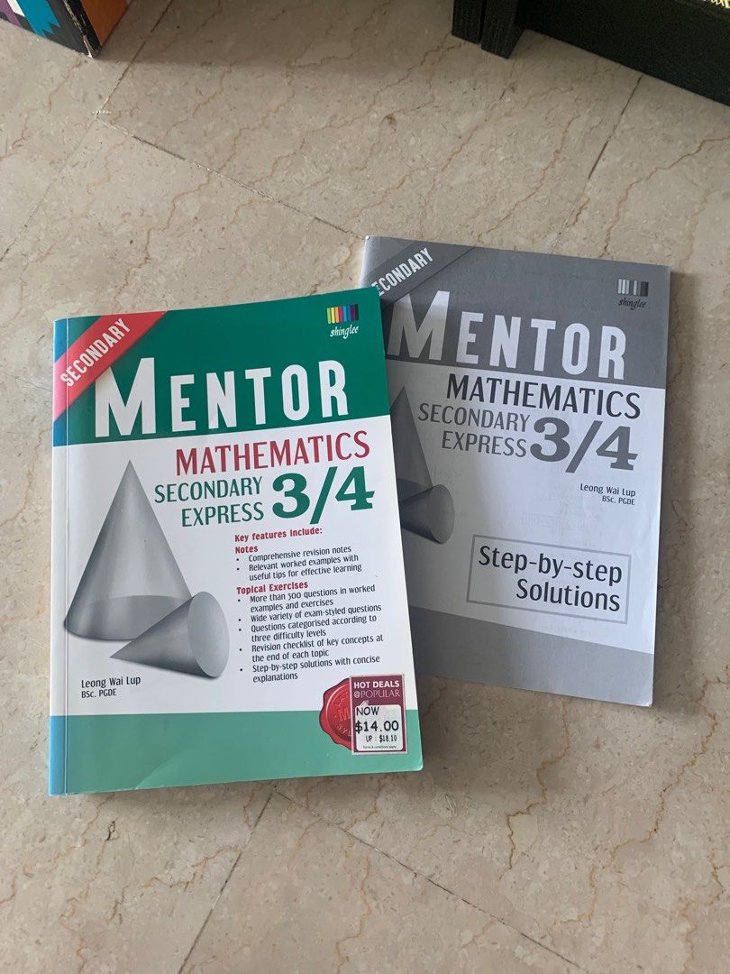 Mentor Mathematics Express 3/4, Hobbies & Toys, Books & Magazines ...