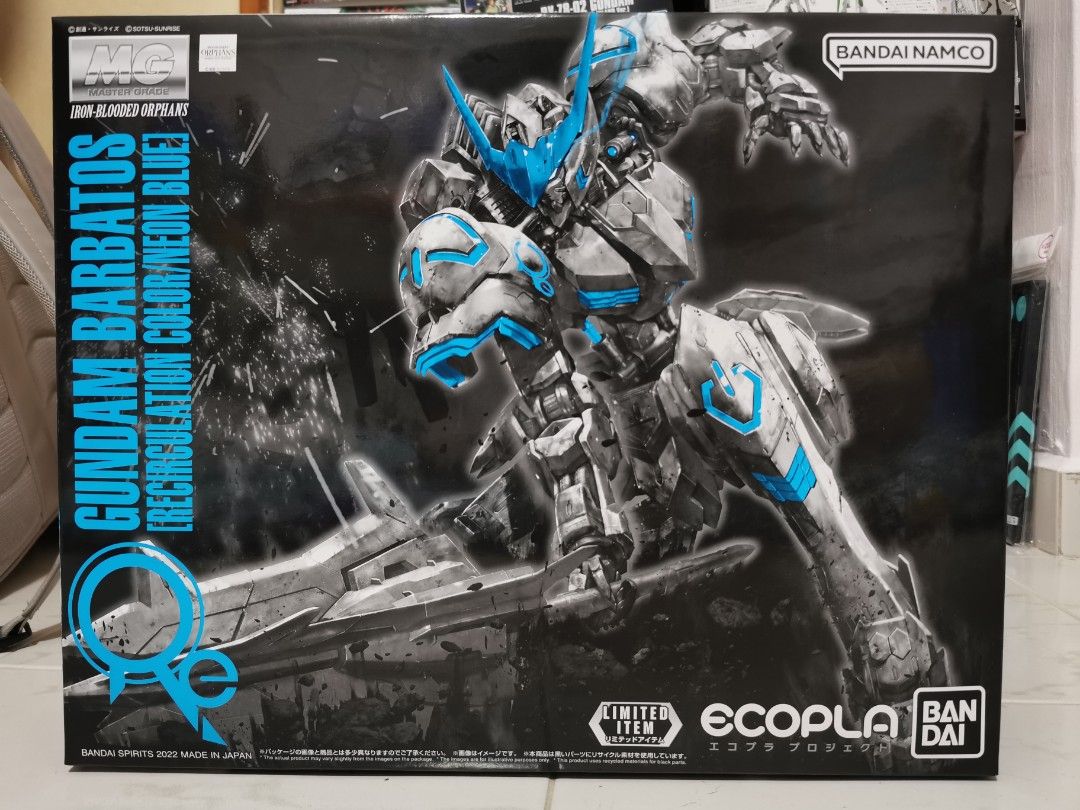 MG Gundam Barbatos Ecopla Recirculation Color Neon Blue, Hobbies & Toys ...
