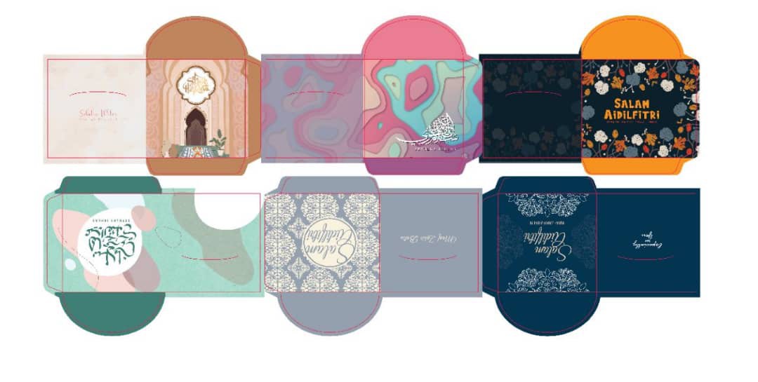 MINI SAMPUL HARI RAYA 2023, Women's Fashion, Muslimah Fashion ...