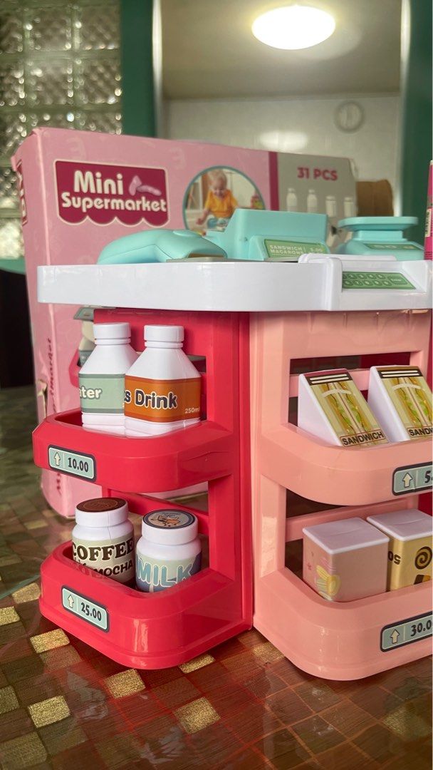 Mini Supermarket 30 Pieces, Hobbies & Toys, Toys & Games on Carousell