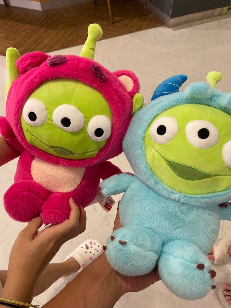 MINISO Disney Pixar Alien Collection Alien Costume Plush Toy, Hobbies ...