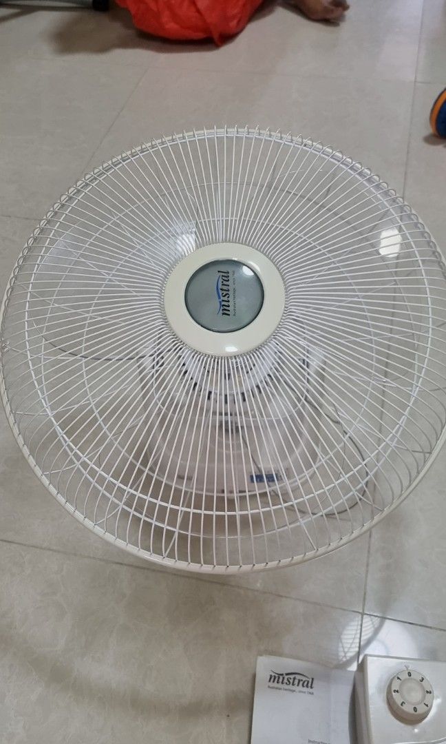 Mistral ceiling Fan MAF 16F, Furniture & Home Living, Lighting & Fans ...