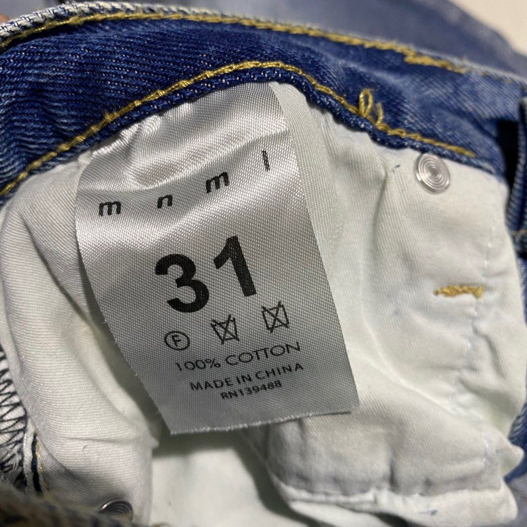 MNML, Men's Fashion, Bottoms, Jeans on Carousell