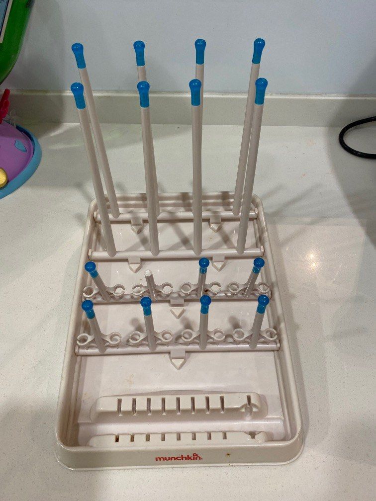 Munchkin bottle drying rack, Babies & Kids, Nursing & Feeding ...