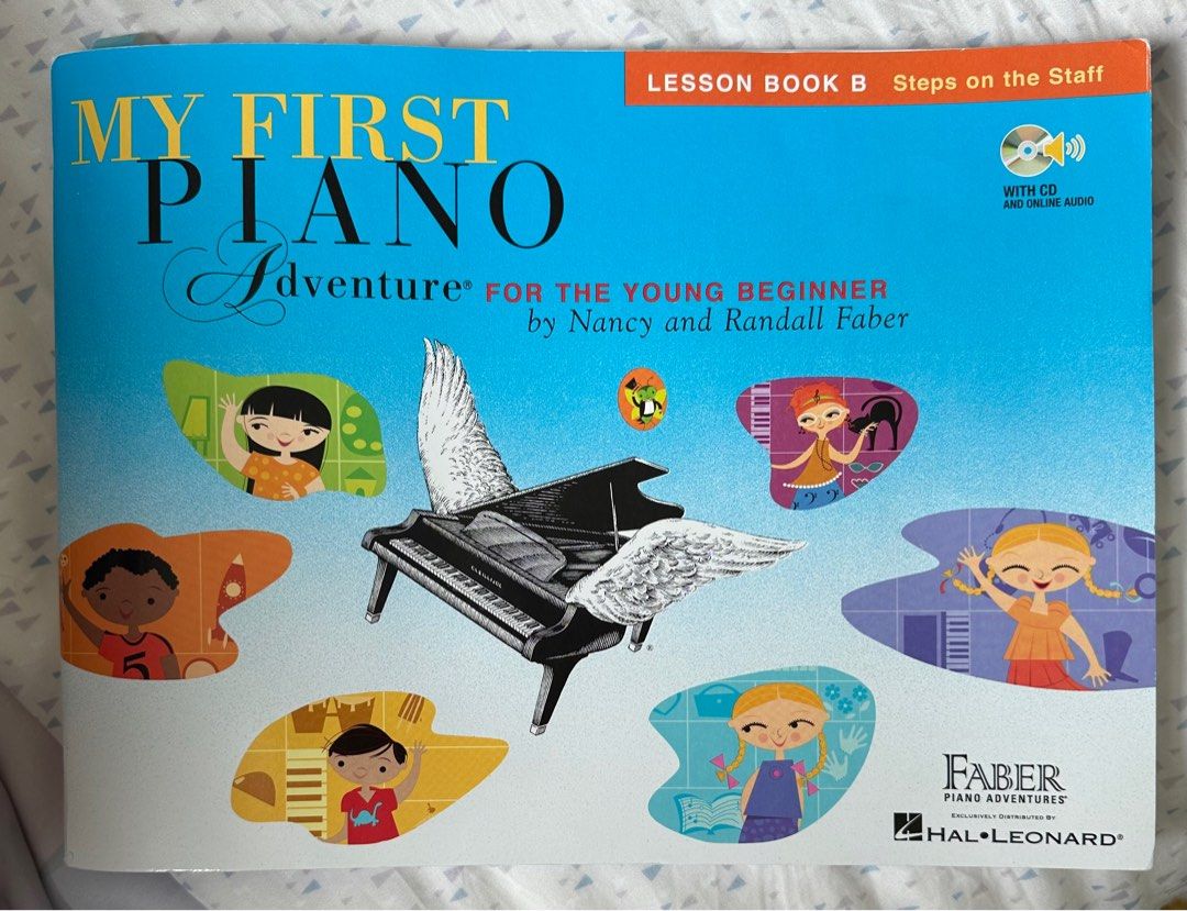 My First Piano Adventure Lesson Book A & B, Hobbies & Toys, Music ...