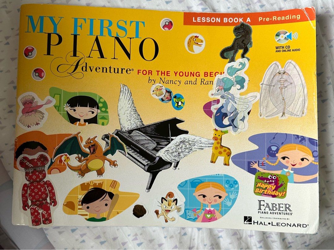 My First Piano Adventure Lesson Book A & B, Hobbies & Toys, Music ...