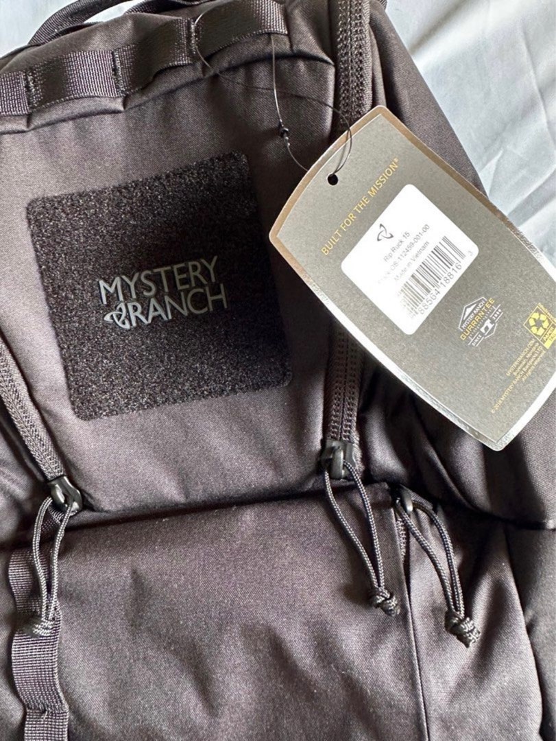 Mystery Ranch Rip Ruck 15 Brand new with tag Black, Men's Fashion, Bags ...