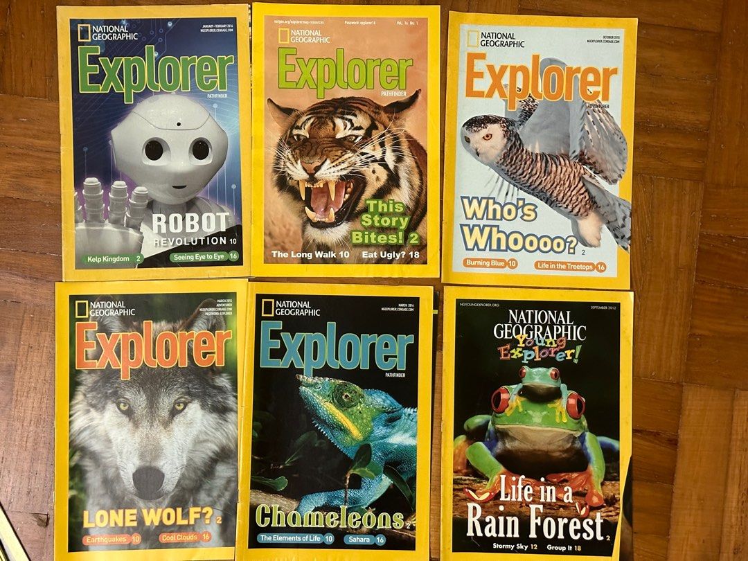 National Geographic Explorer, Hobbies & Toys, Books & Magazines ...