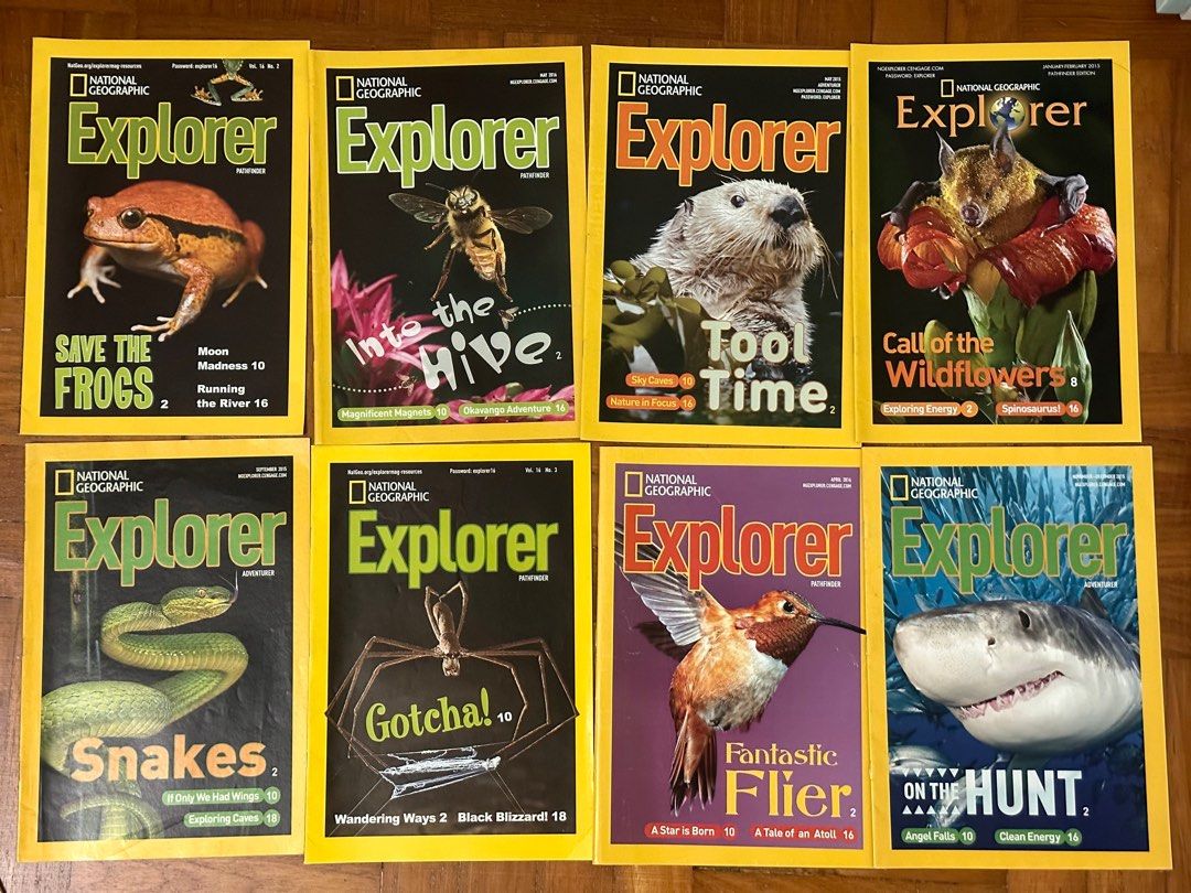 National Geographic Explorer, Hobbies & Toys, Books & Magazines ...