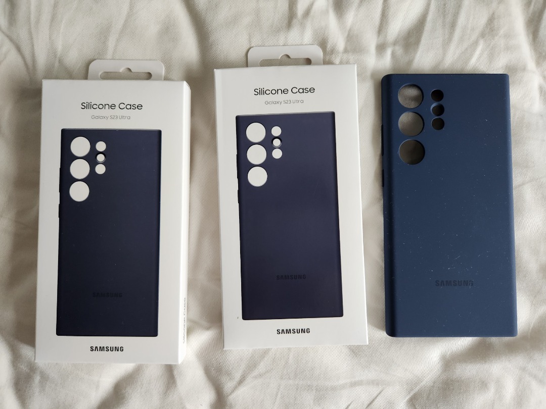 Navy color Silicone Case for Samsung S23 Ultra, Mobile Phones & Gadgets ...