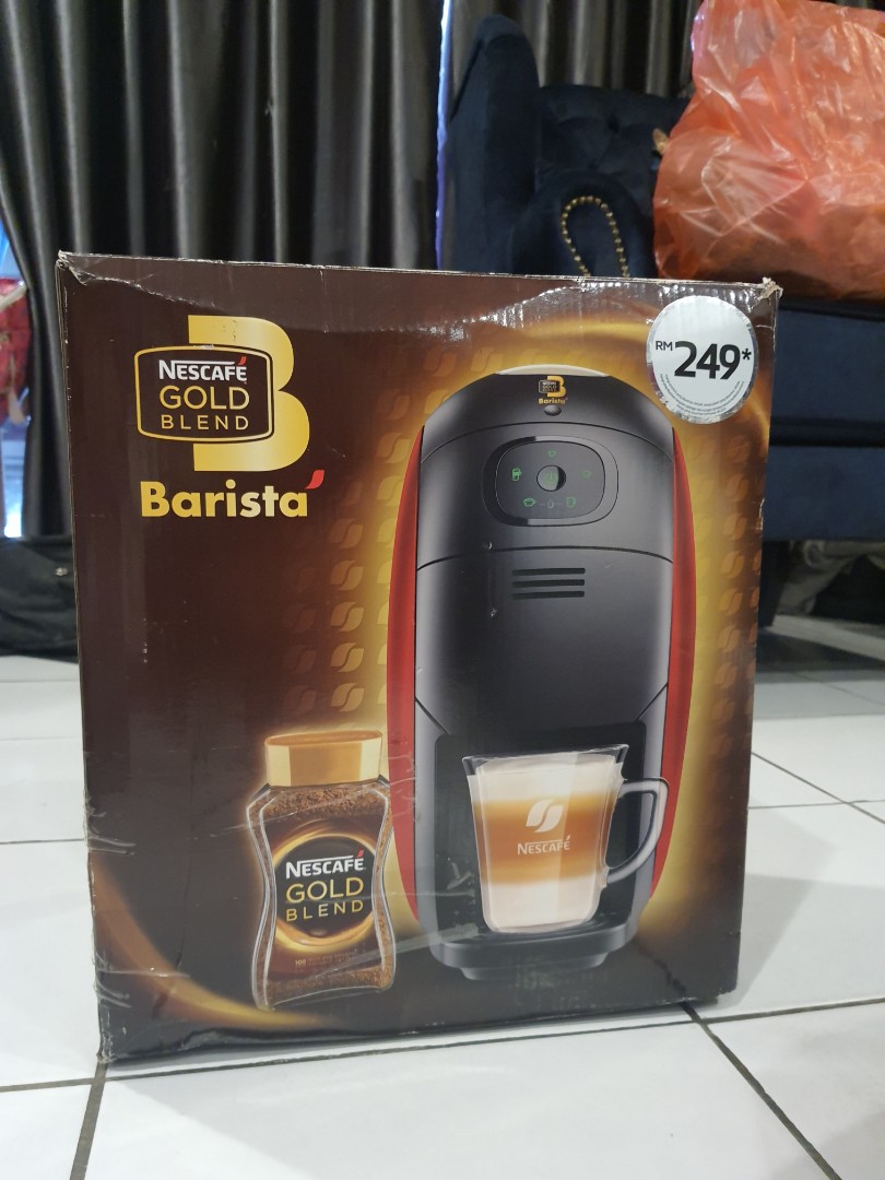 Nescafe Gold Blend Barista, TV & Home Appliances, Kitchen Appliances ...