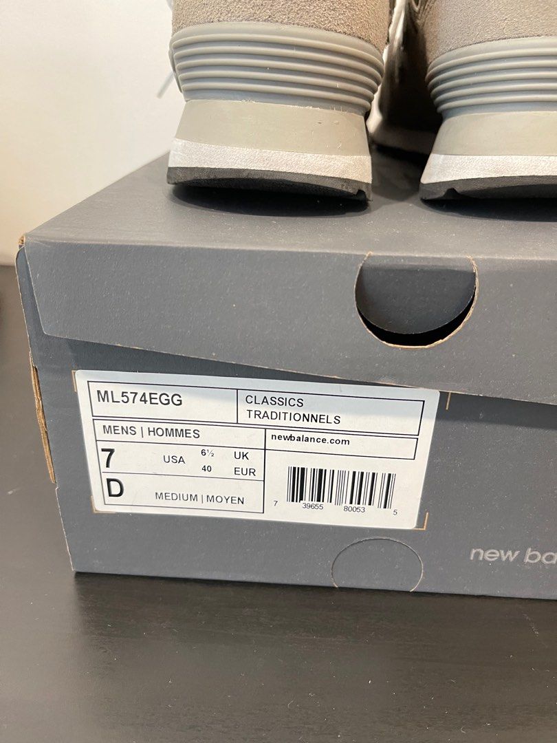 New Balance 574 EGG , Men's Fashion, Footwear, Sneakers on Carousell