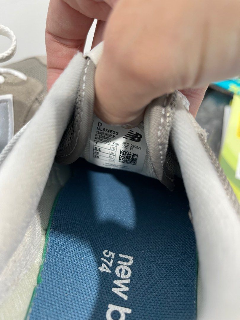 New Balance 574 EGG , Men's Fashion, Footwear, Sneakers on Carousell