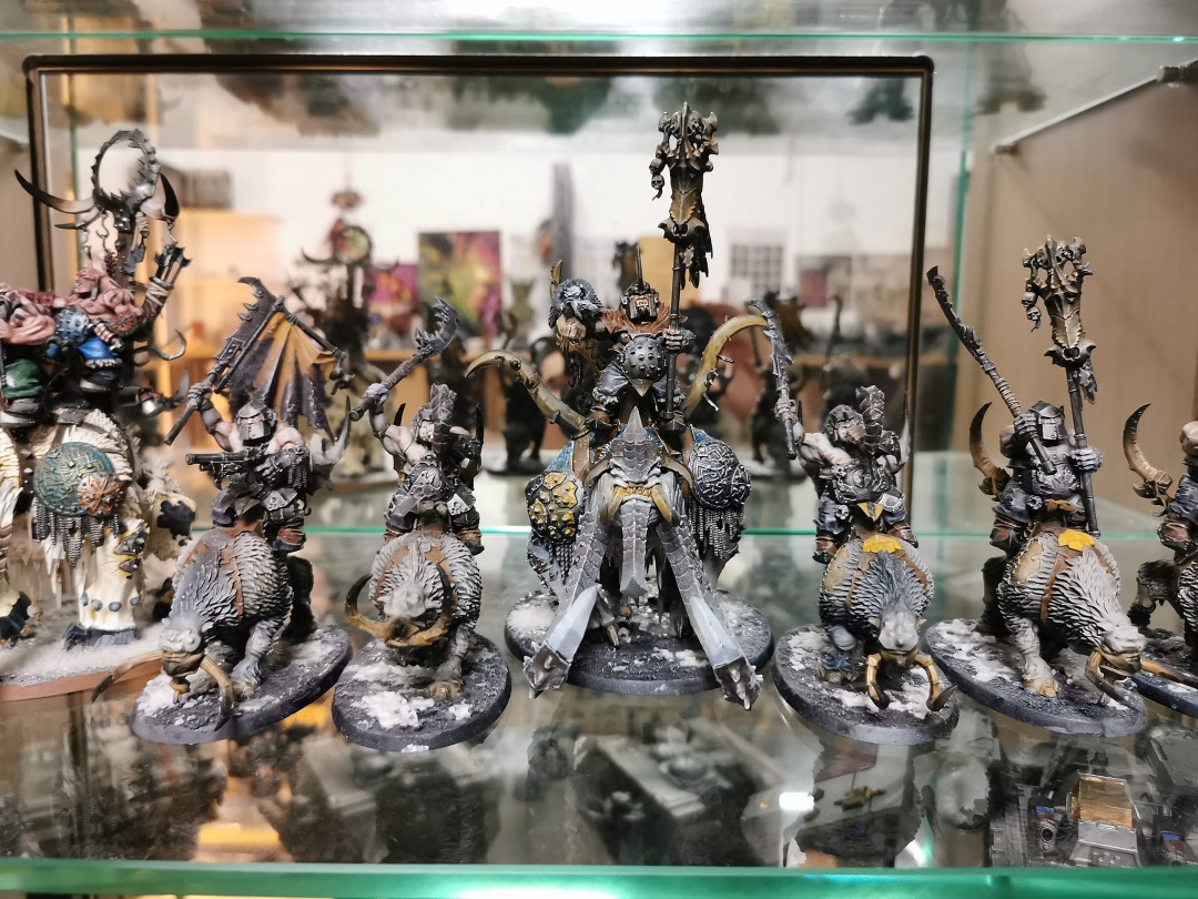 Nice full painted Beastclaw Raiders Amry warhammer aos, Hobbies & Toys ...