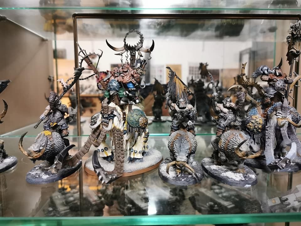 Nice full painted Beastclaw Raiders Amry warhammer aos, Hobbies & Toys ...