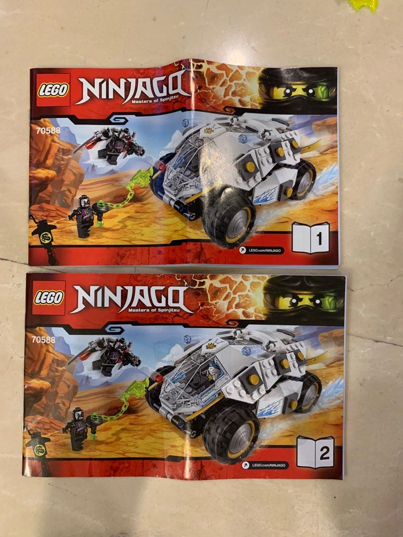 Ninjago Lego - Titanium Ninja Lego, Hobbies & Toys, Toys & Games on ...