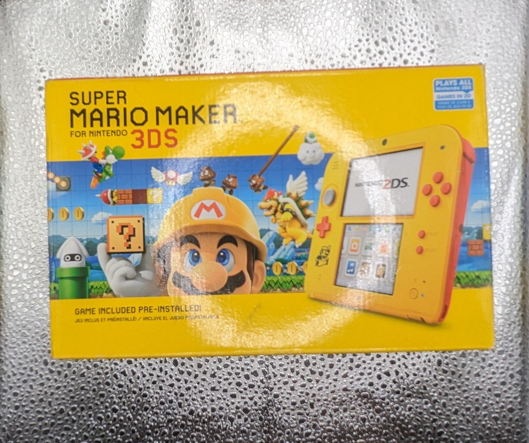 Nintendo 2Ds Mario maker Edition, Video Gaming, Video Game Consoles ...