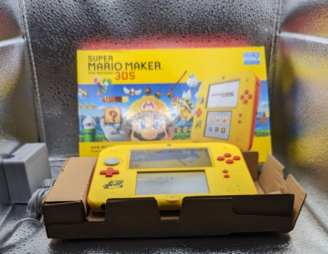 Nintendo 2Ds Mario maker Edition, Video Gaming, Video Game Consoles ...