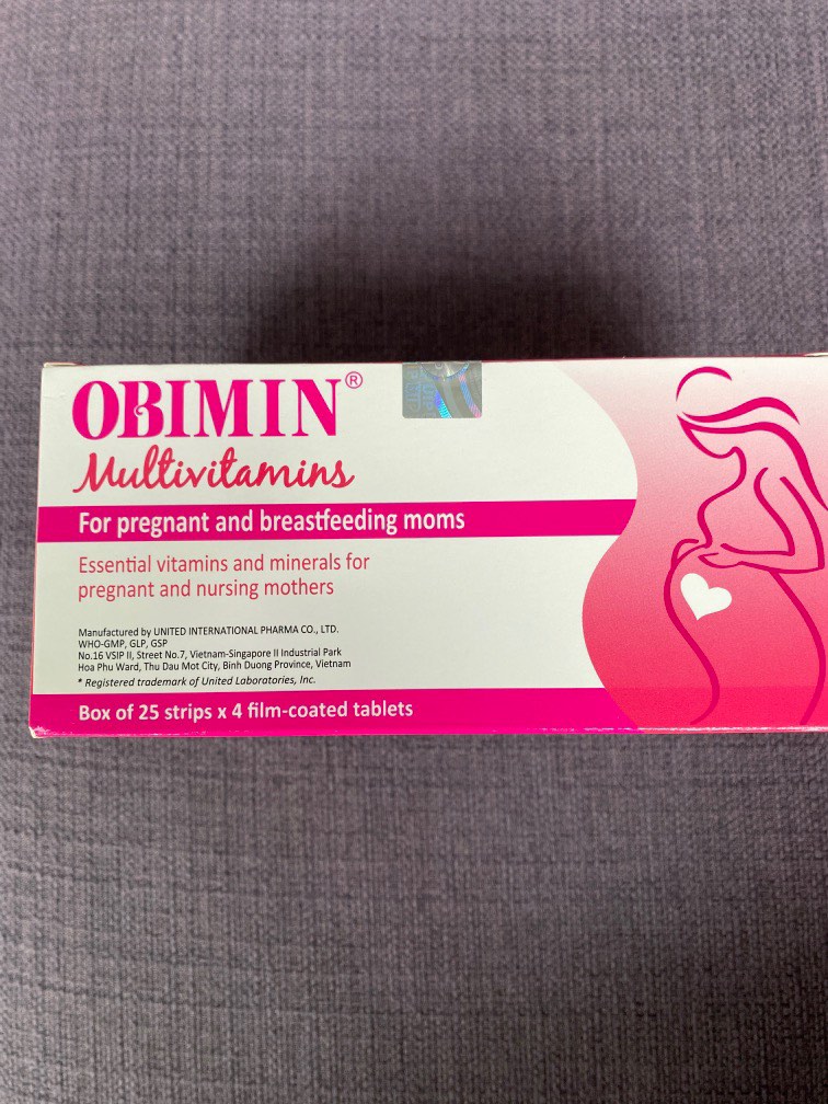 Obimin Multivitamins (100s), Babies & Kids, Maternity Care on Carousell