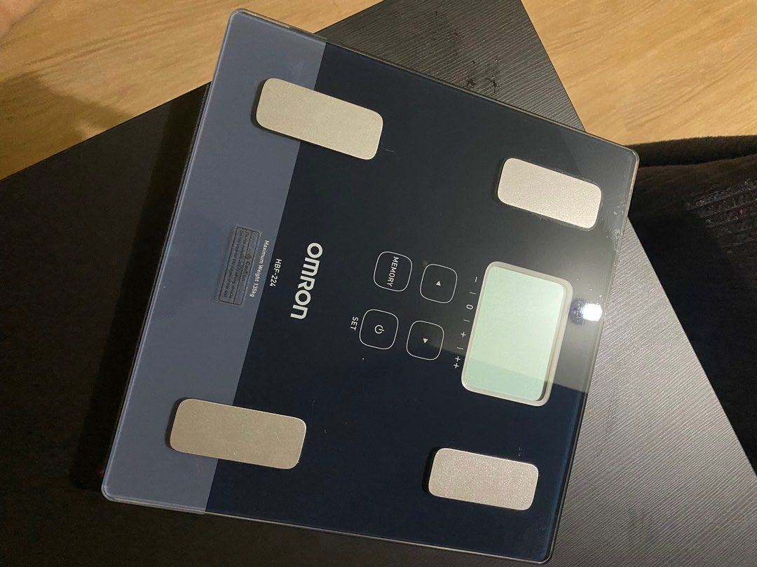 Omron BodyScan Digital HBF-224 Body Composition Monitor Weighing Weight ...