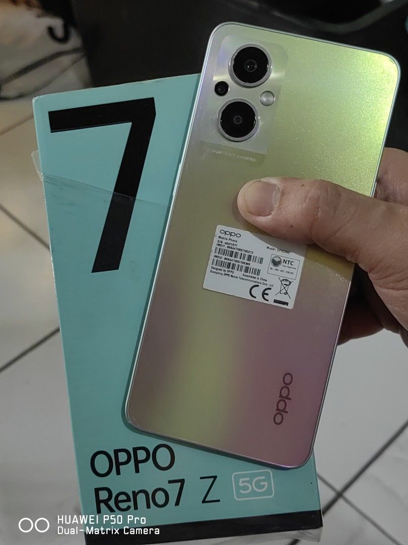Oppo reno 7z 5g 8+8ram/128gb ntc 4500 mah openline, Mobile Phones ...
