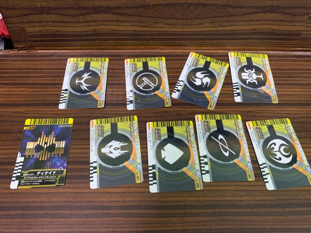 Original Bandai kamen Rider Decade DX Card Final Form Ride, Hobbies ...
