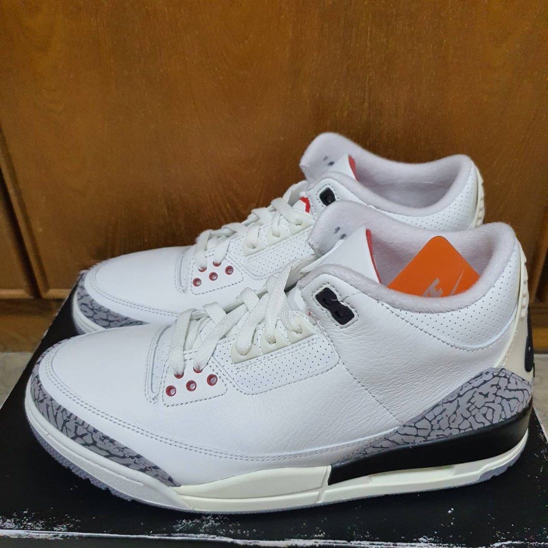 Original Jordan 3 Retro White Cement Reimagined Model: DN3707-100, Men ...