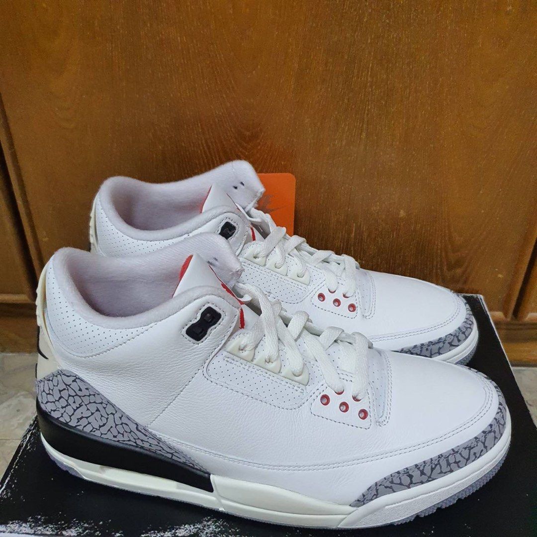 Original Jordan 3 Retro White Cement Reimagined Model: DN3707-100, Men ...
