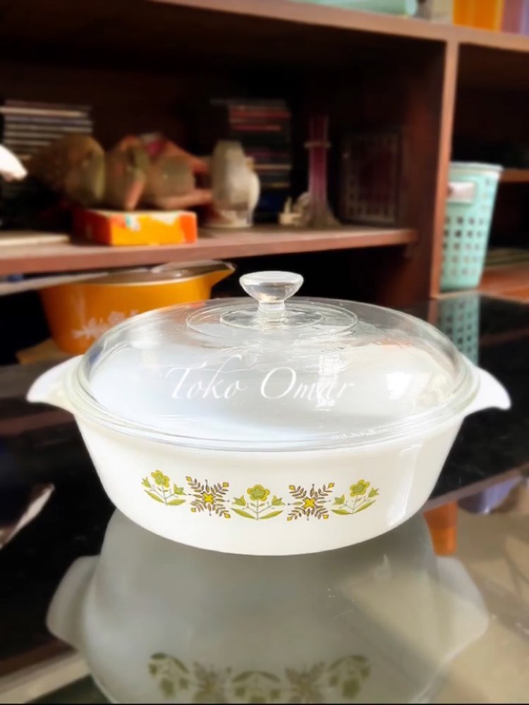 Ovenproof jadul Fireking USA, Kitchen & Appliances di Carousell