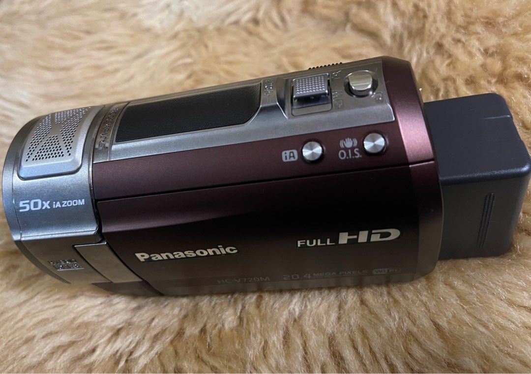 Panasonic HC-V720M 64GB Full HD Camcorder, Photography, Video Cameras ...