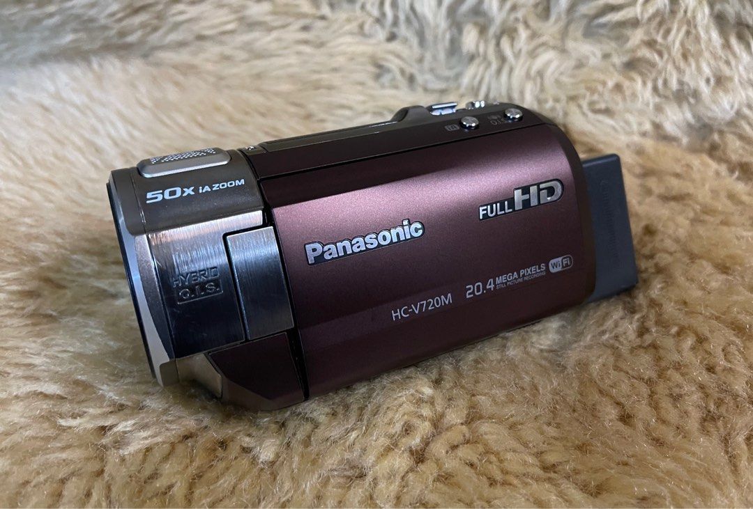 Panasonic HC-V720M 64GB Full HD Camcorder, Photography, Video Cameras ...