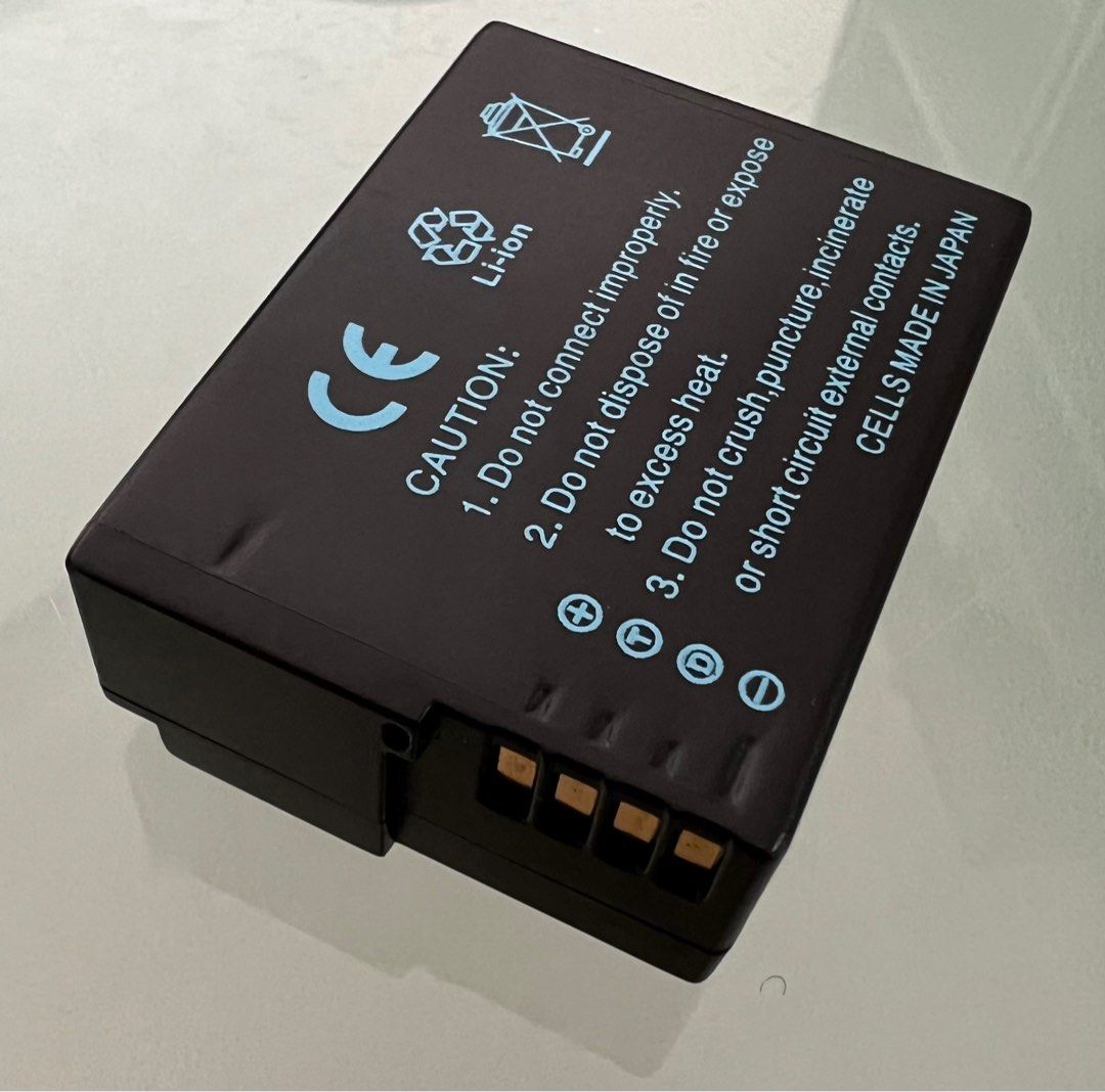 Panasonic Lumix PK DMW-BLC12 Camera Battery G85, Photography ...