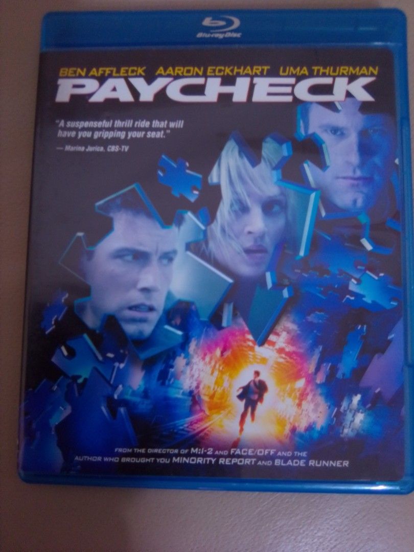 paycheck blu ray