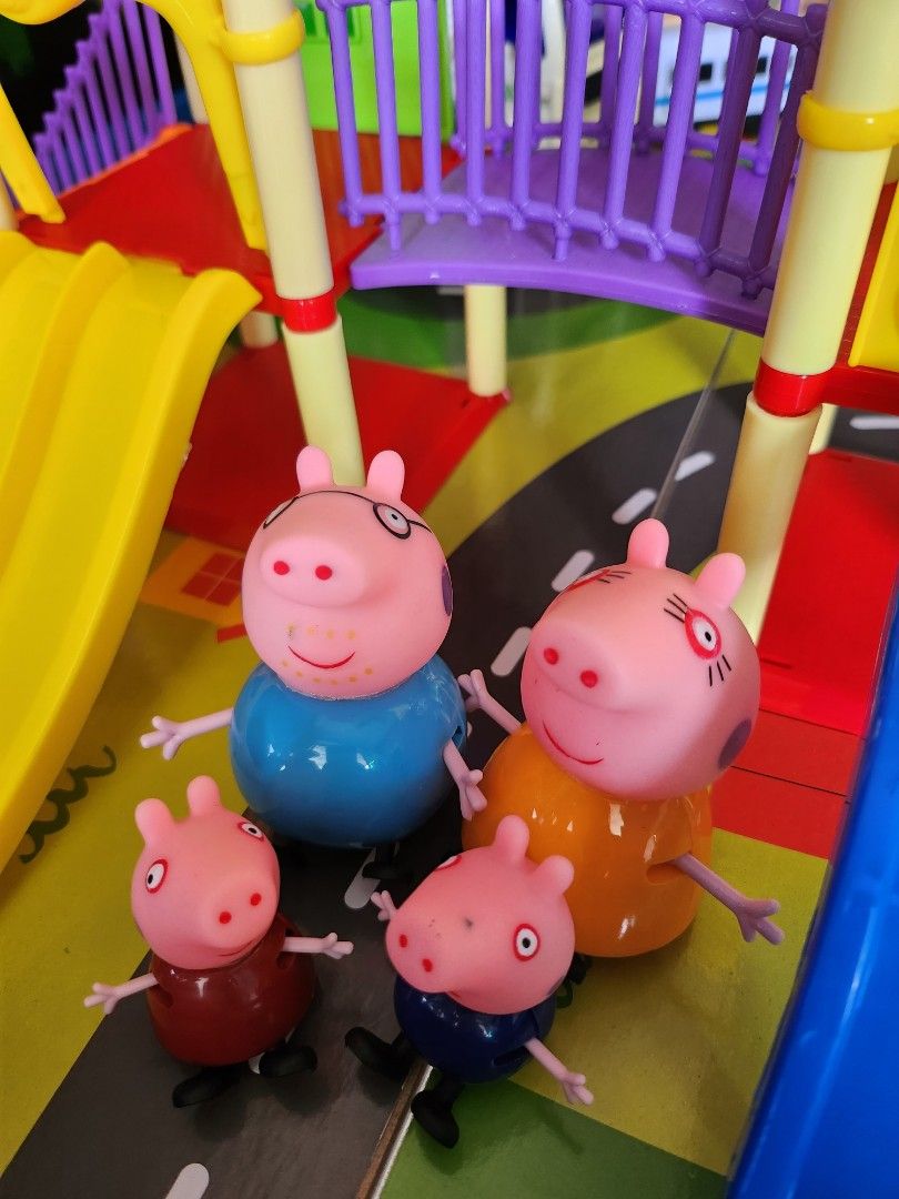Peppa Pig playground pretend play set, Babies & Kids, Infant Playtime ...