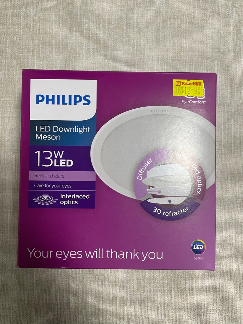Phillips LED 14cm, Furniture & Home Living, Lighting & Fans, Lighting ...