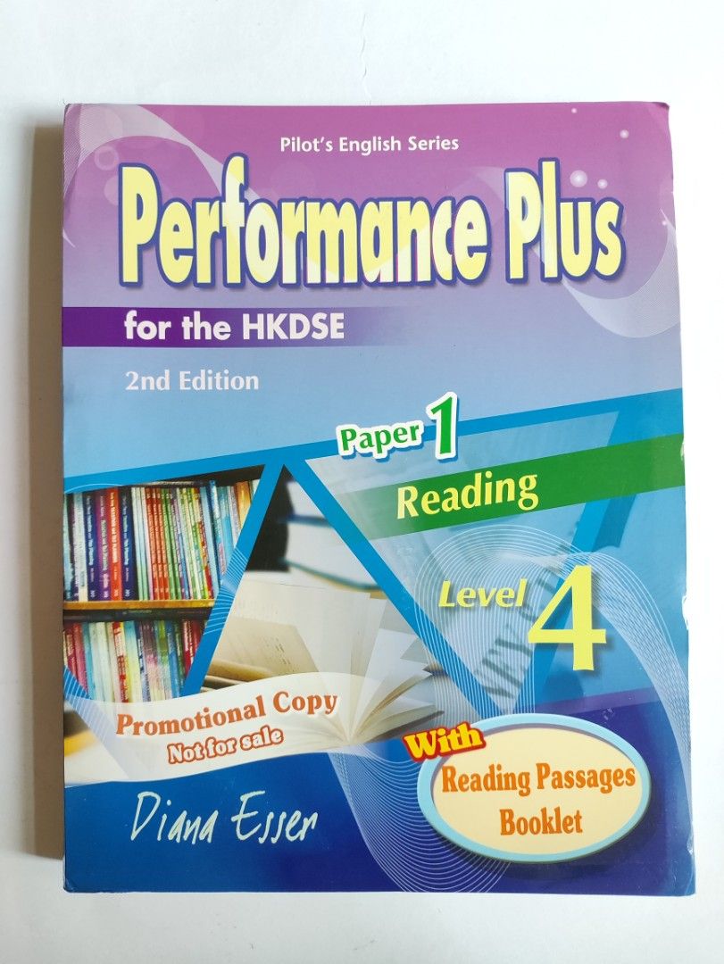 Pilot's English Series Performance Plus Paper 1 Reading Level 4 Second ...