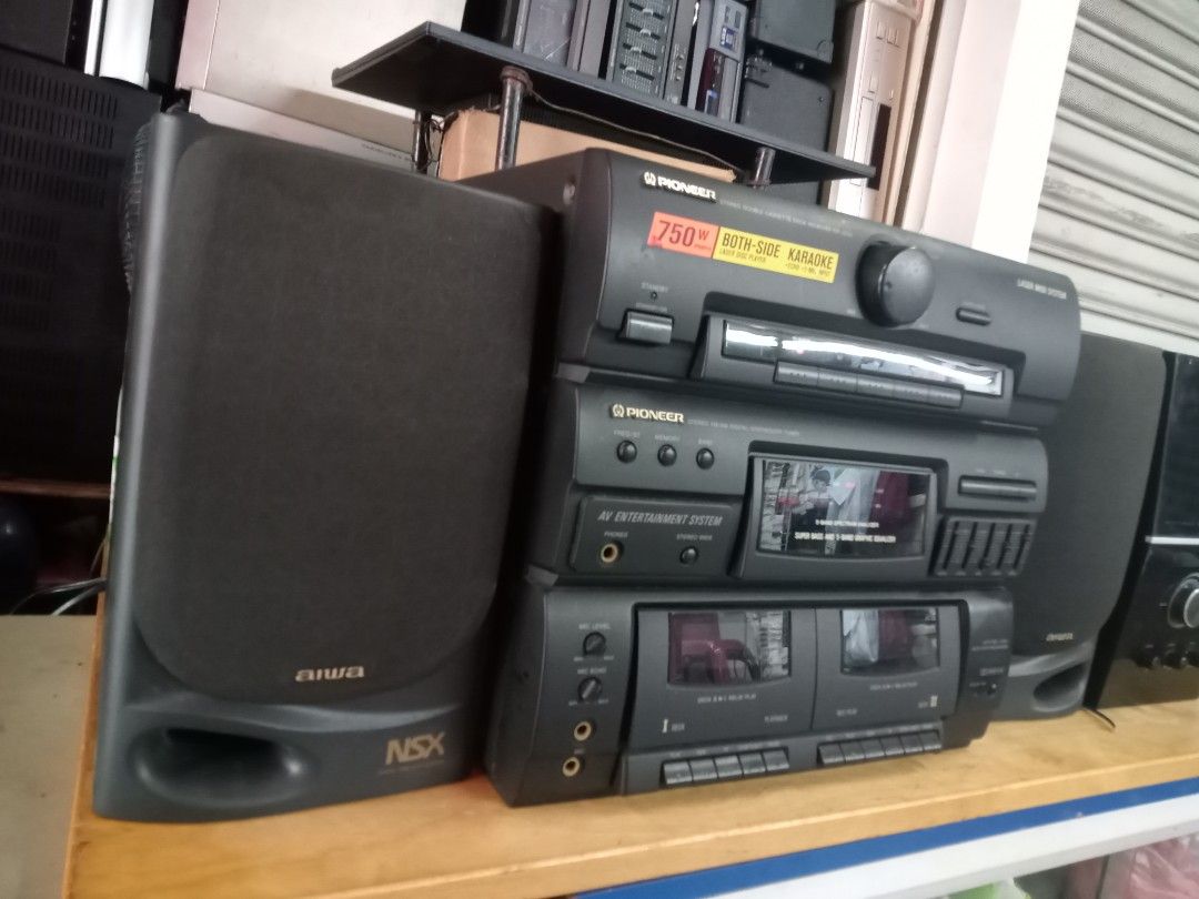 Pioneer mini hi fi set radio Cassette, Audio, Soundbars, Speakers ...