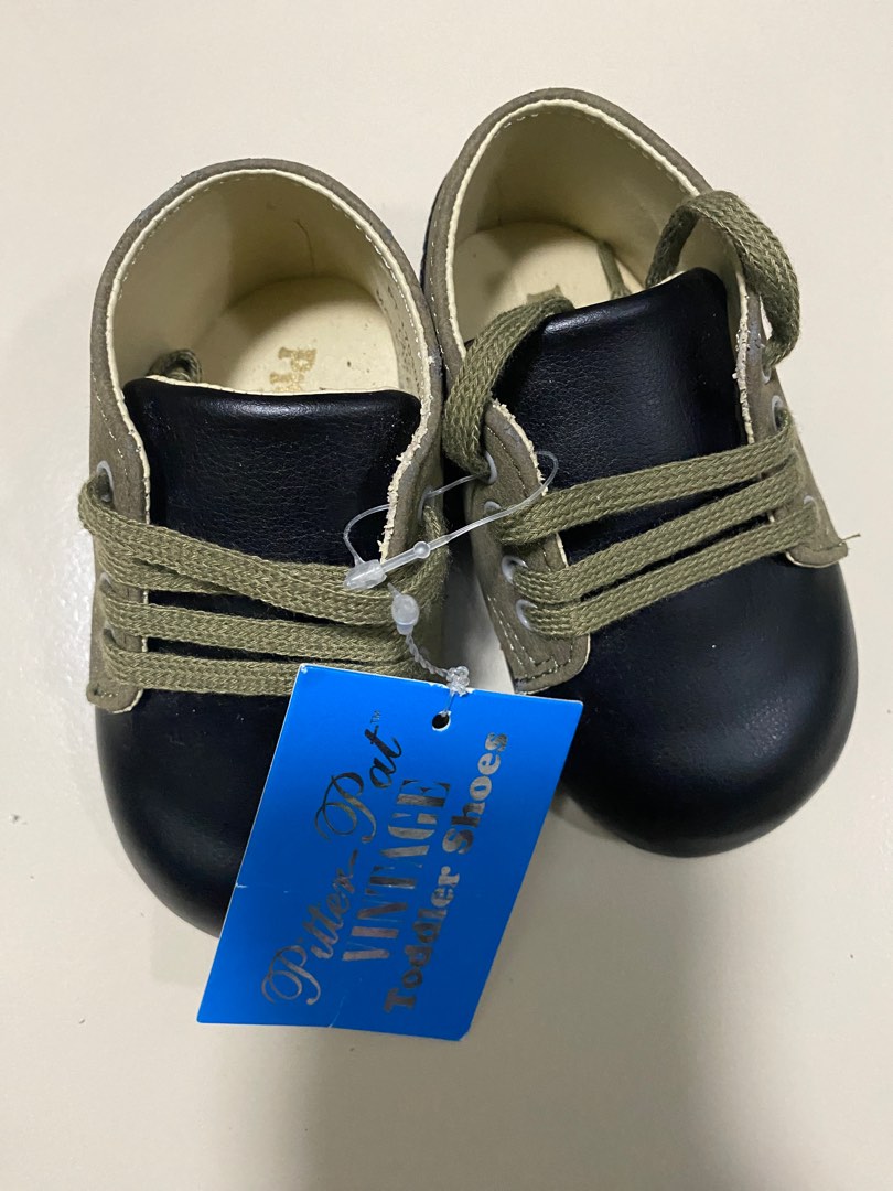 Pitter Pat Vintage Toddles Shoes, Babies & Kids, Babies & Kids Fashion ...