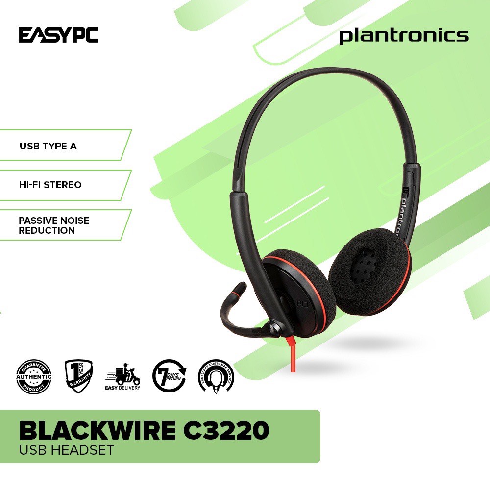 Plantronics Headset Blackwire C Audio Headphones Headsets On Carousell