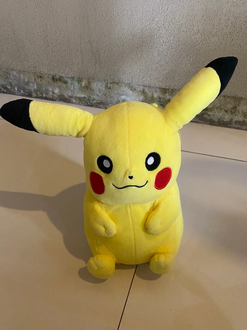 Pokemon Pikachu stuffed toy, Hobbies & Toys, Toys & Games on Carousell
