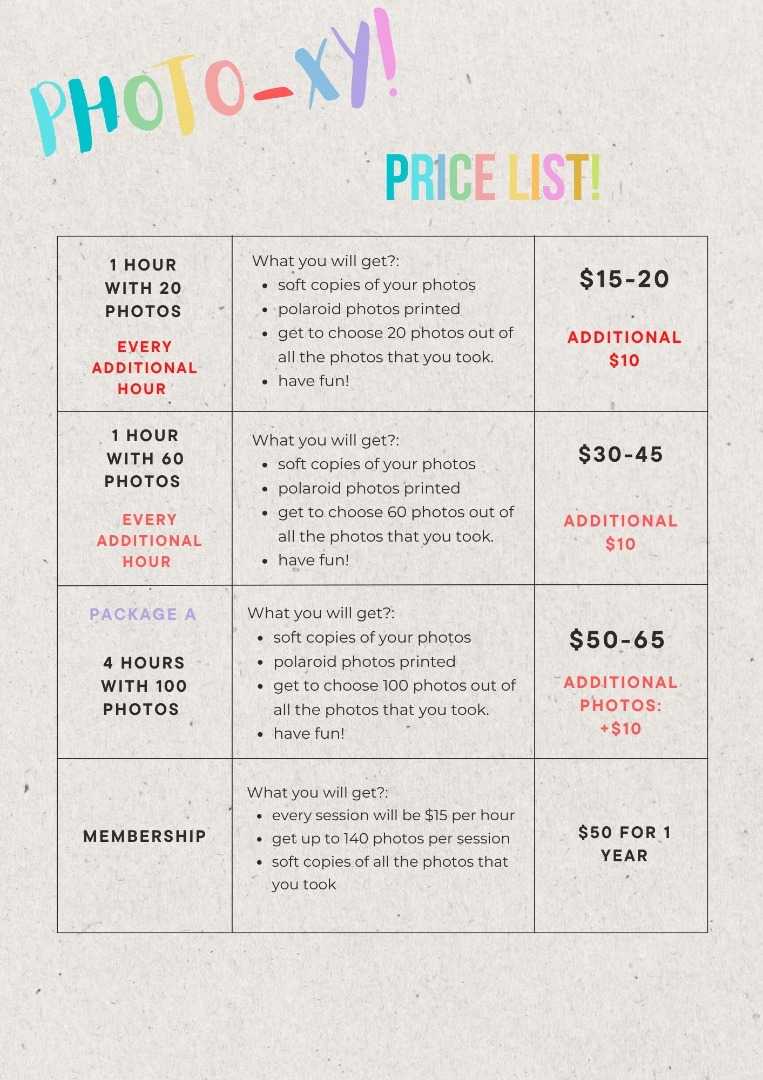 POLAROID PHOTO PRINTING & PHOTO TAKING SERVICE!, Lifestyle Services ...