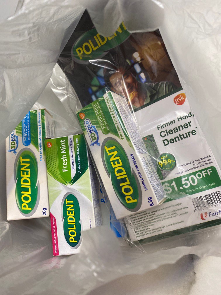 Polident, Beauty & Personal Care, Oral Care on Carousell