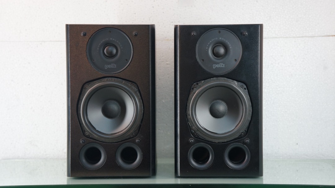 Polk Audio RT3 2-Way Bookshelf Loudspeakers, Audio, Soundbars, Speakers ...