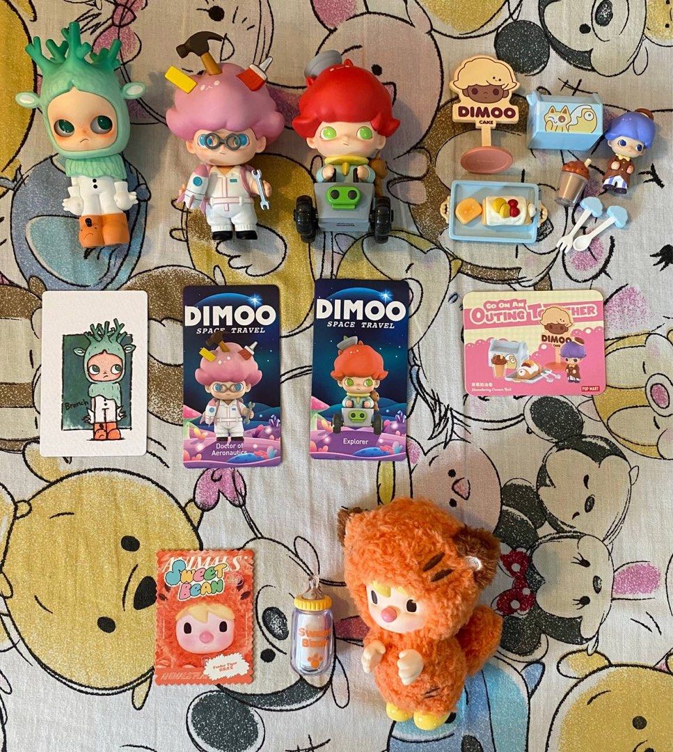 Popmart Clearance: Skullpanda, Dimoo, Hacipupu, Sweet Bean, Zsiga ...