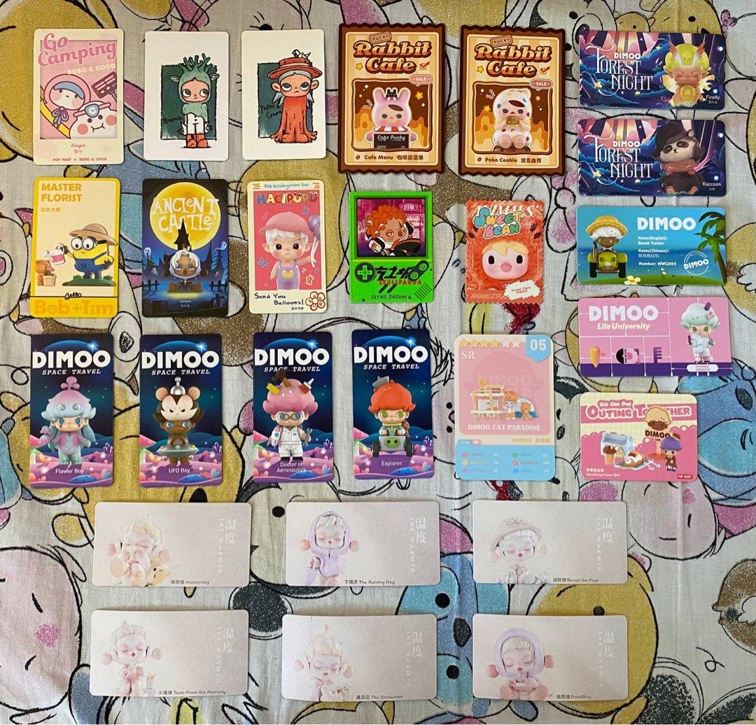 Popmart Clearance: Skullpanda, Dimoo, Hacipupu, Sweet Bean, Zsiga ...