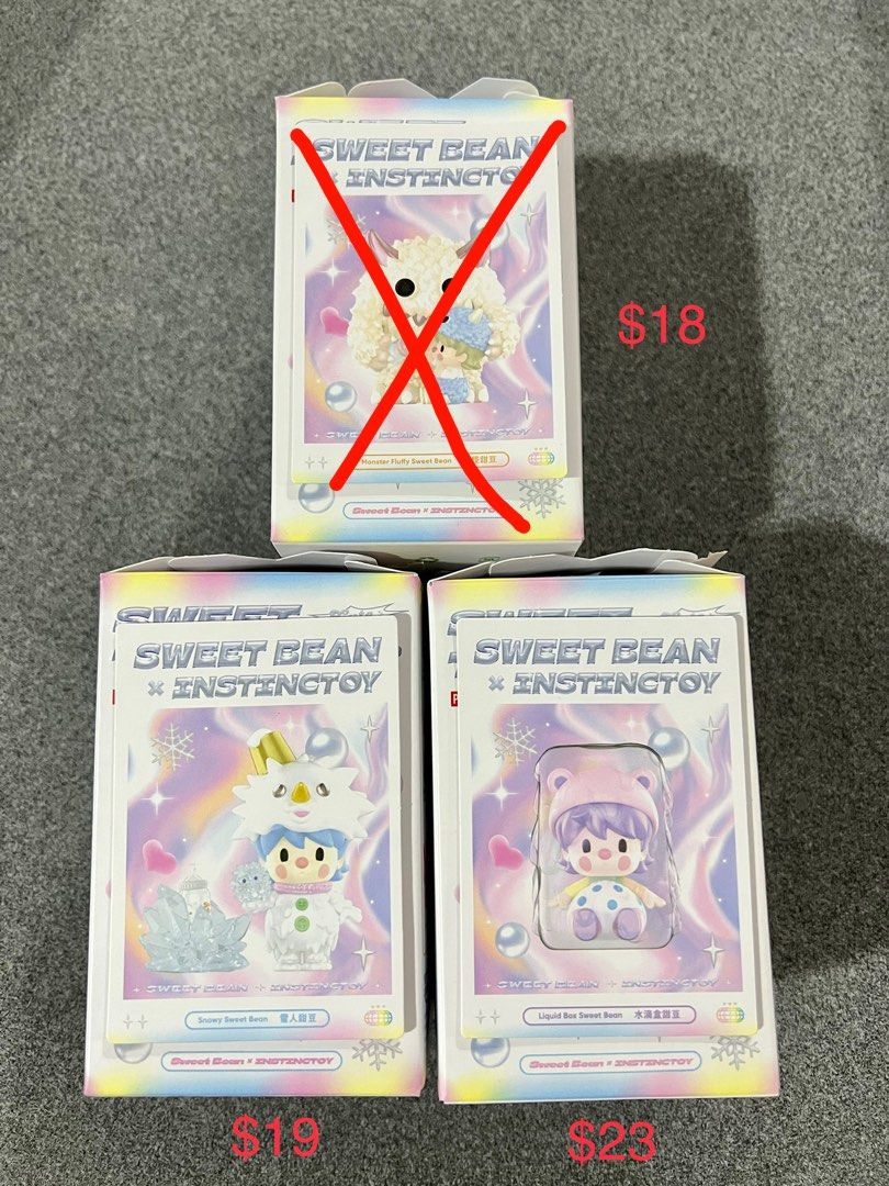 Popmart Sweet Bean X Instinctoy, Hobbies & Toys, Toys & Games on Carousell