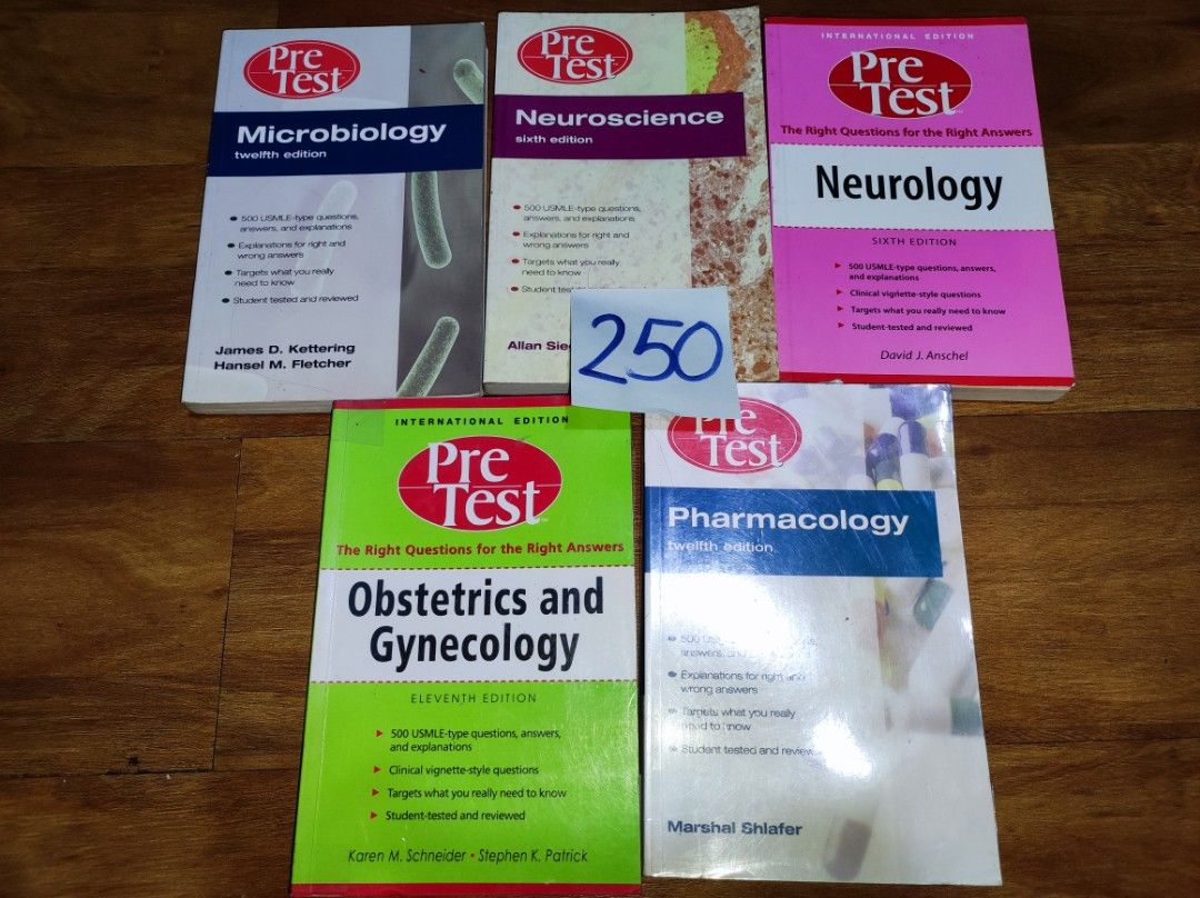 Pre-test, Hobbies & Toys, Books & Magazines, Textbooks on Carousell