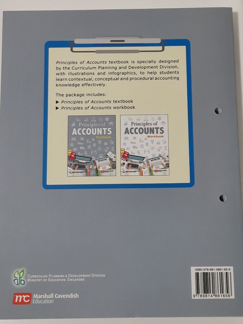Principles of Accounts textbook, Hobbies & Toys, Books & Magazines ...