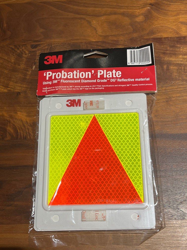 Probation plate, Car Accessories, Car Plates on Carousell