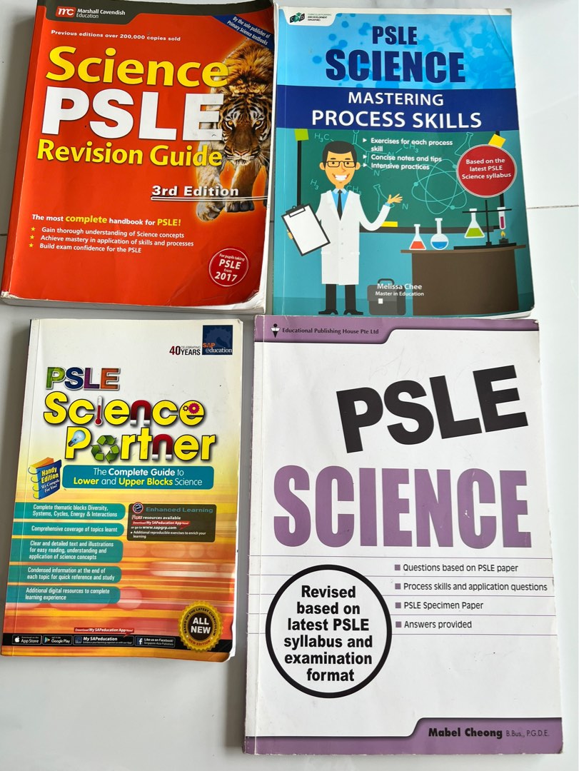 PSLE Science Revision Guide, Science partner, Mastering Process Skills, PSLE Science process ...